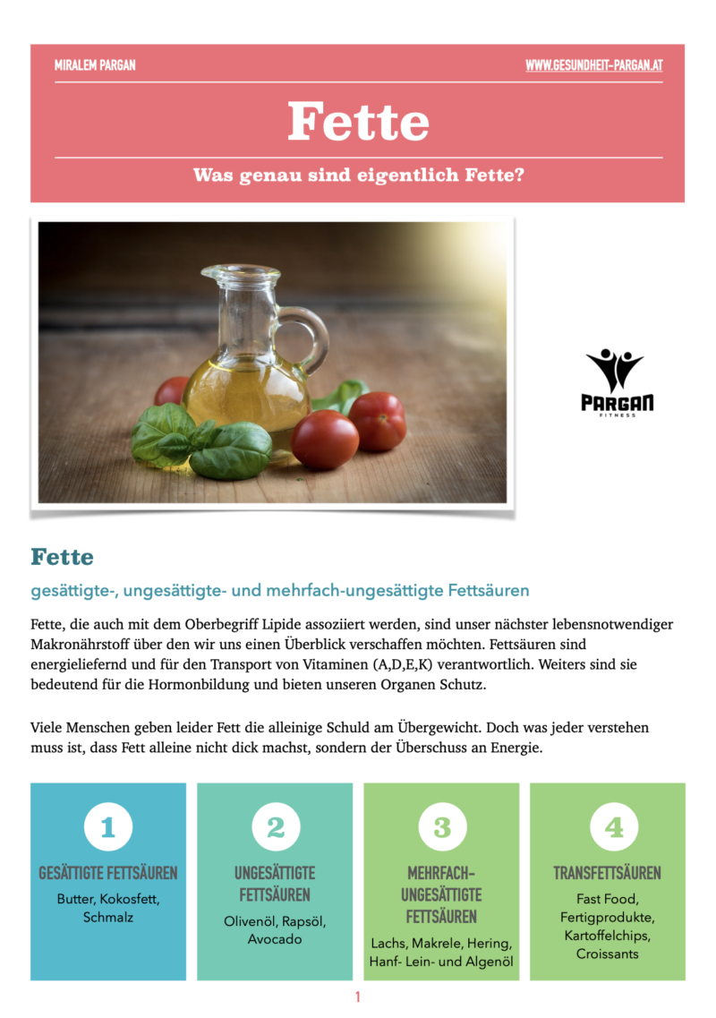 ERNÄHRUNG | www.gesundheit-pargan.at